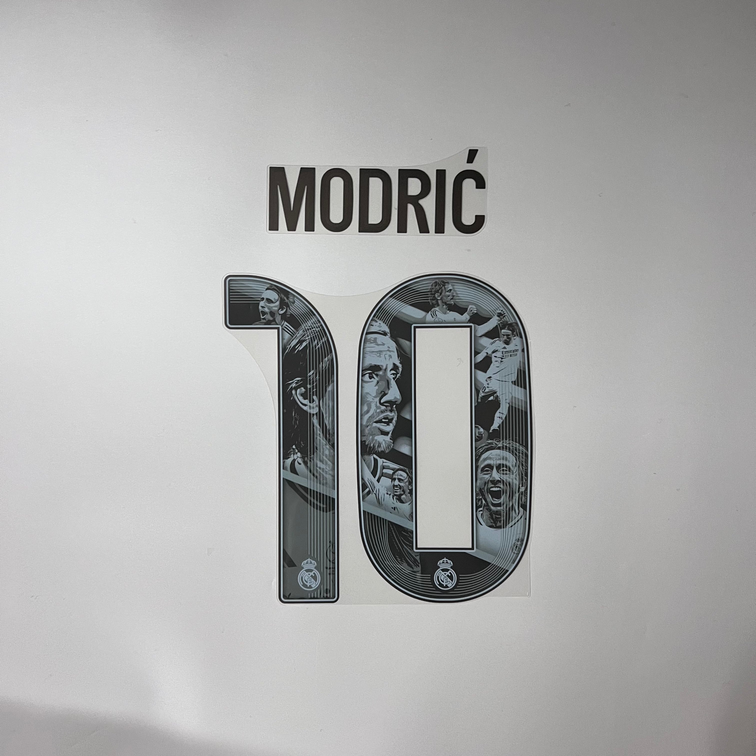 #10 Modric 25/26 Real Madrid Name & Number set Special Edithion – Kit ...