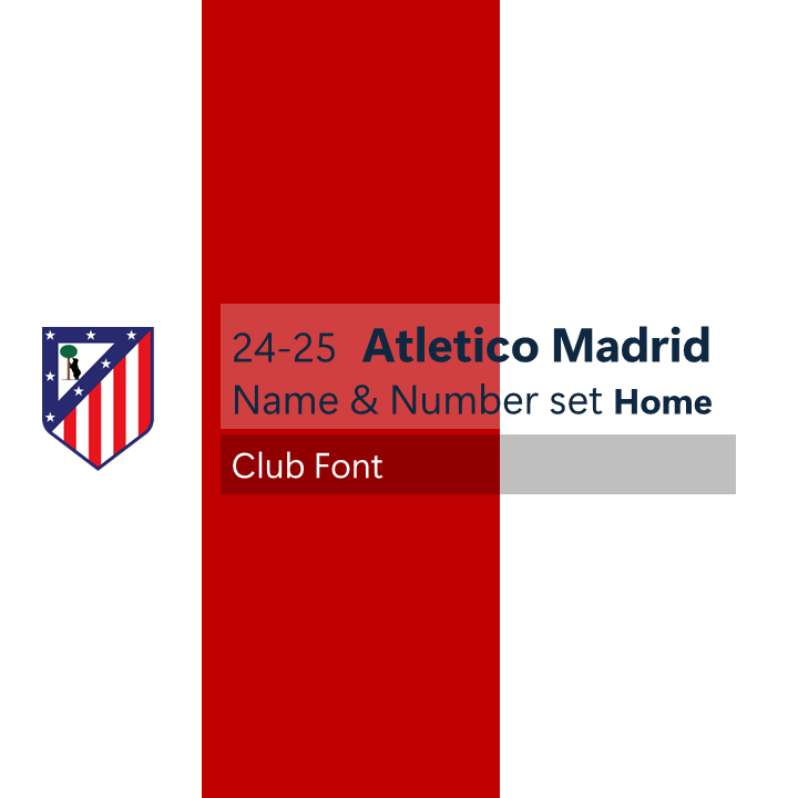 Atletico Madrid｜アトレティコ・マドリード – Kit of the Day