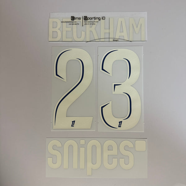 #23 Beckham + snipes | 24-25 PSG 4th Special Edition – Kit of the Day