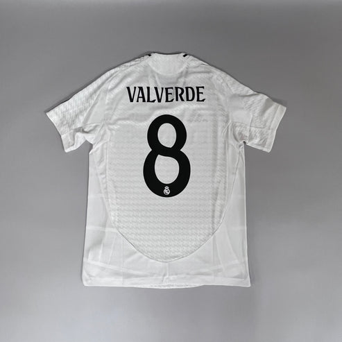 #8 Valverde | 24-25 Real Madrid Home Authentic – Kit of the Day