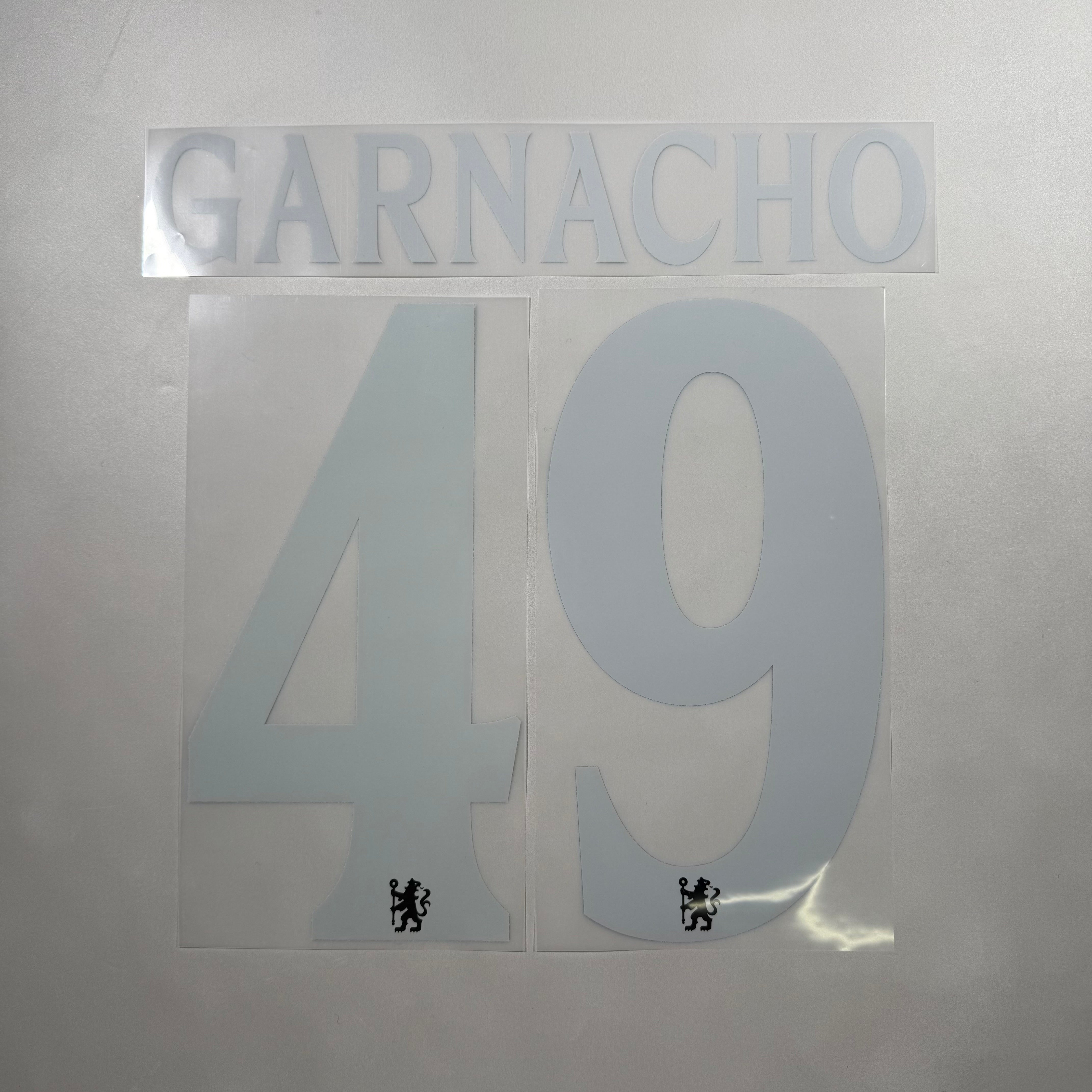 Official #49 Garnacho 25/26 Chelsea FC 3rd Name and Number set Club Fo ...